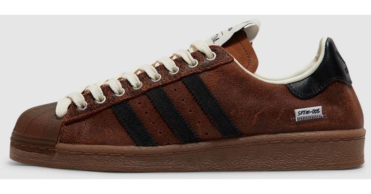 adidas X Sftm Superstar 82 Sneaker in Brown for Men | Lyst
