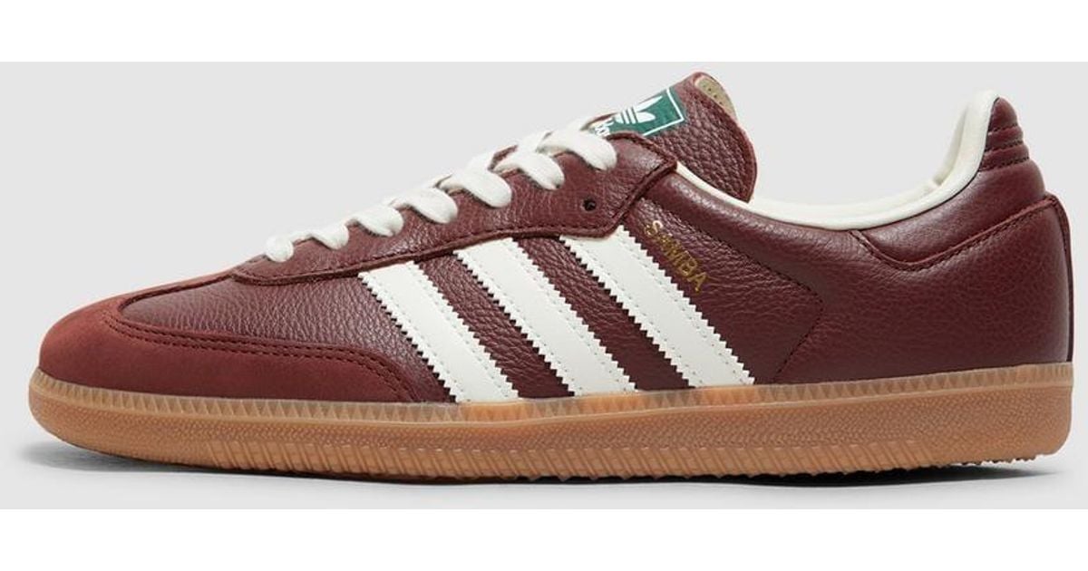 adidas Samba Og Sneaker (Fox/Off/Gum4 in Brown | Lyst