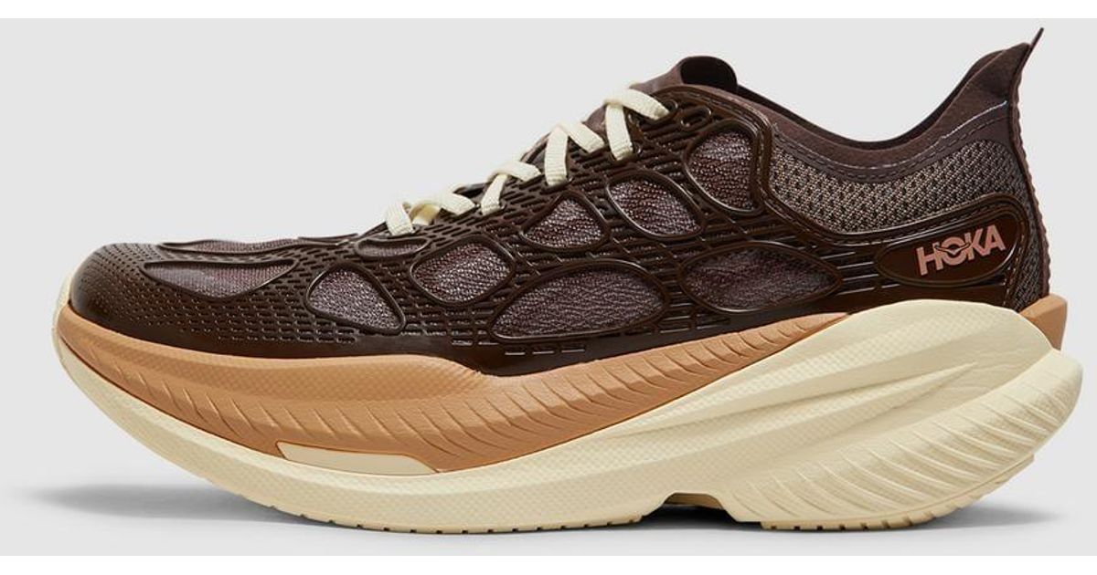 Hoka One One Mach X Caged Sneaker (Walnut Maple in Brown for Men | Lyst