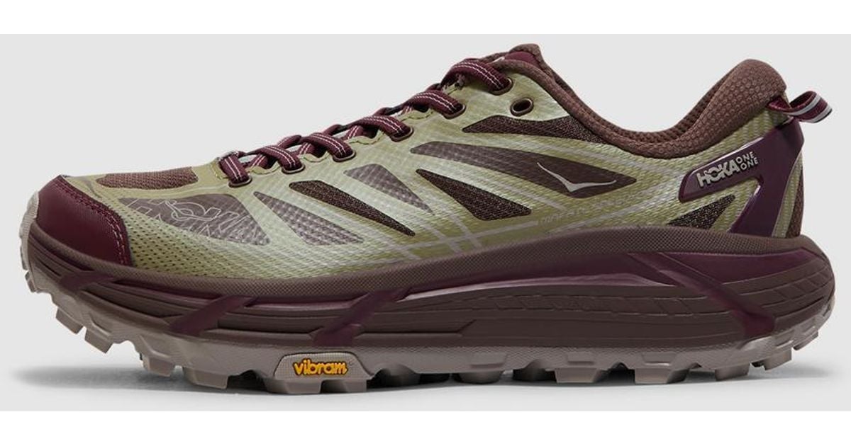 Hoka One One Mafate Speed 2 Sneaker (Wild Mushroom Walnut in Brown for ...