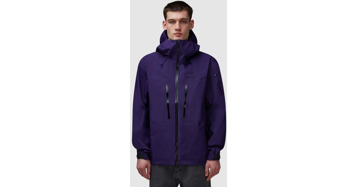Arc'teryx Alpha Sv Jacket in Blue for Men | Lyst