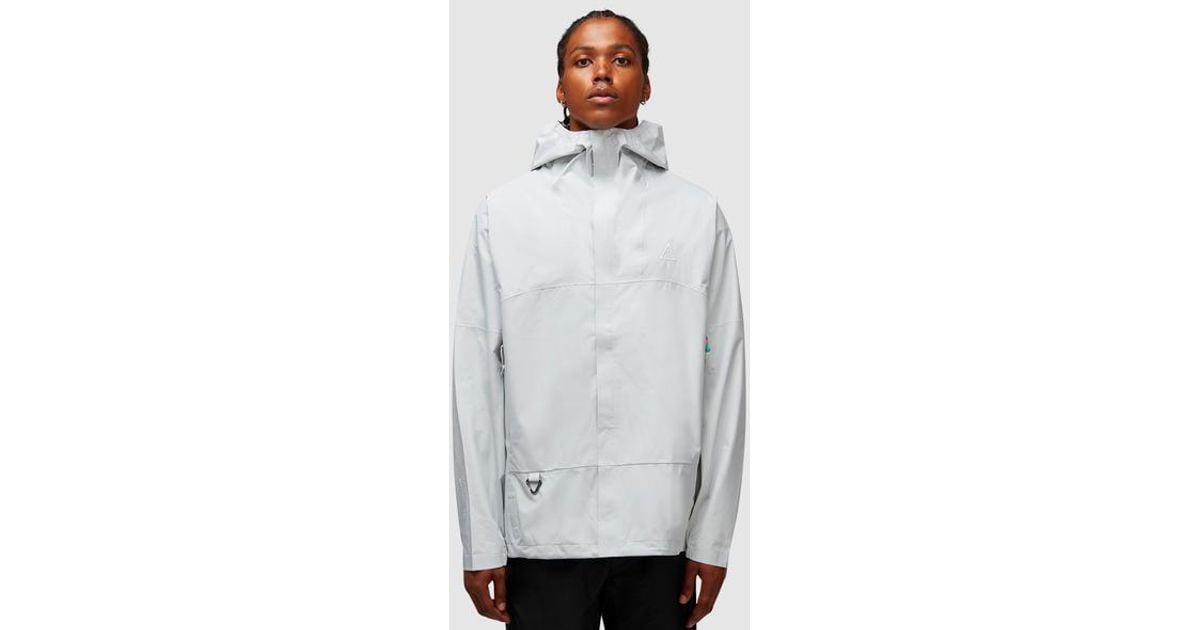 Nike Acg Storm-fit Cascade Rain Jacket in Grey for Men | Lyst UK