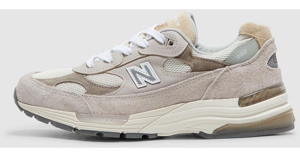 New Balance Mius 992 Sneaker in White | Lyst