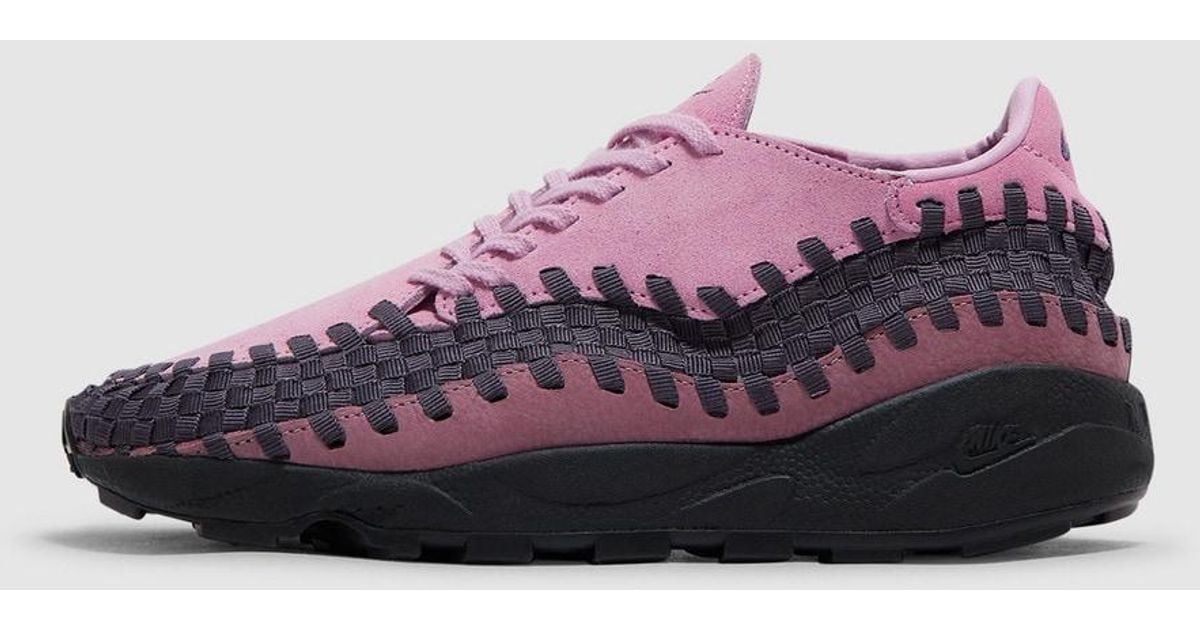 Nike Air Footscape Woven Sneaker ( Foam/ Raspberry-Beyond--Cement | Lyst