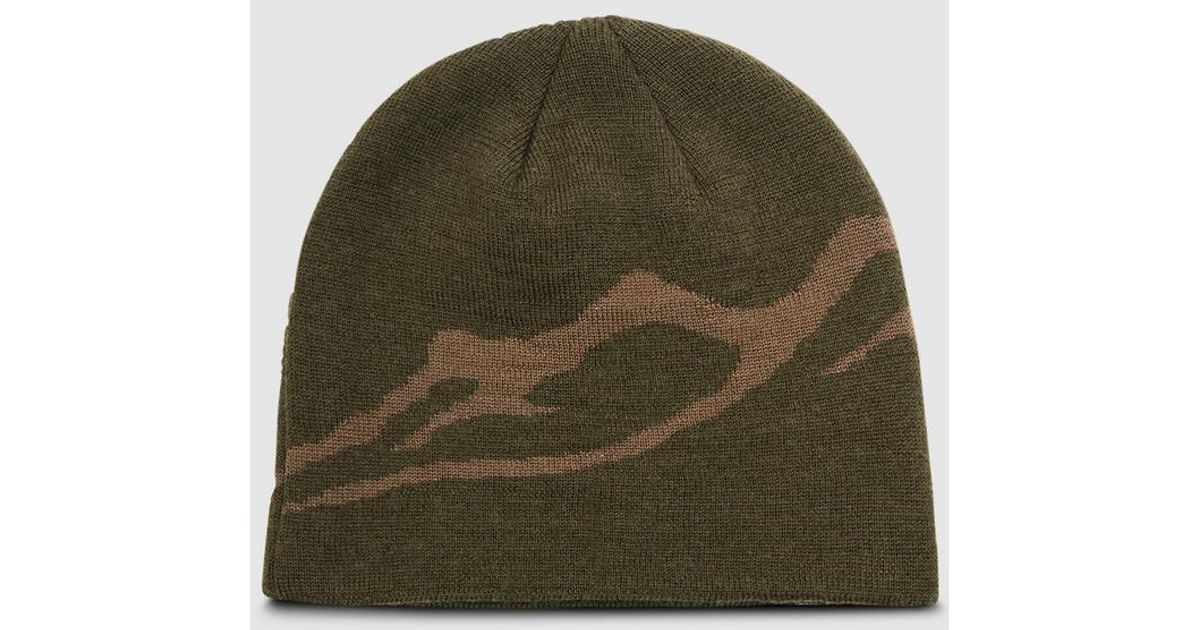 Mellow Clo Everyday Merino Beanie in Green | Lyst UK