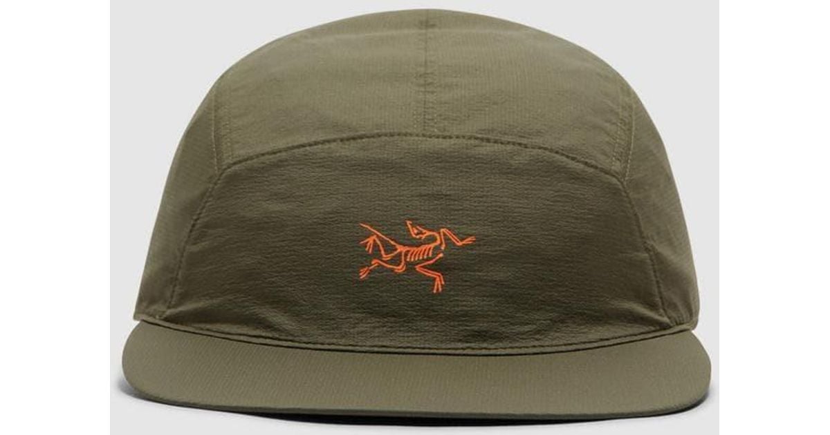 Arc'teryx Aerios 5 Panel Cap in Green | Lyst