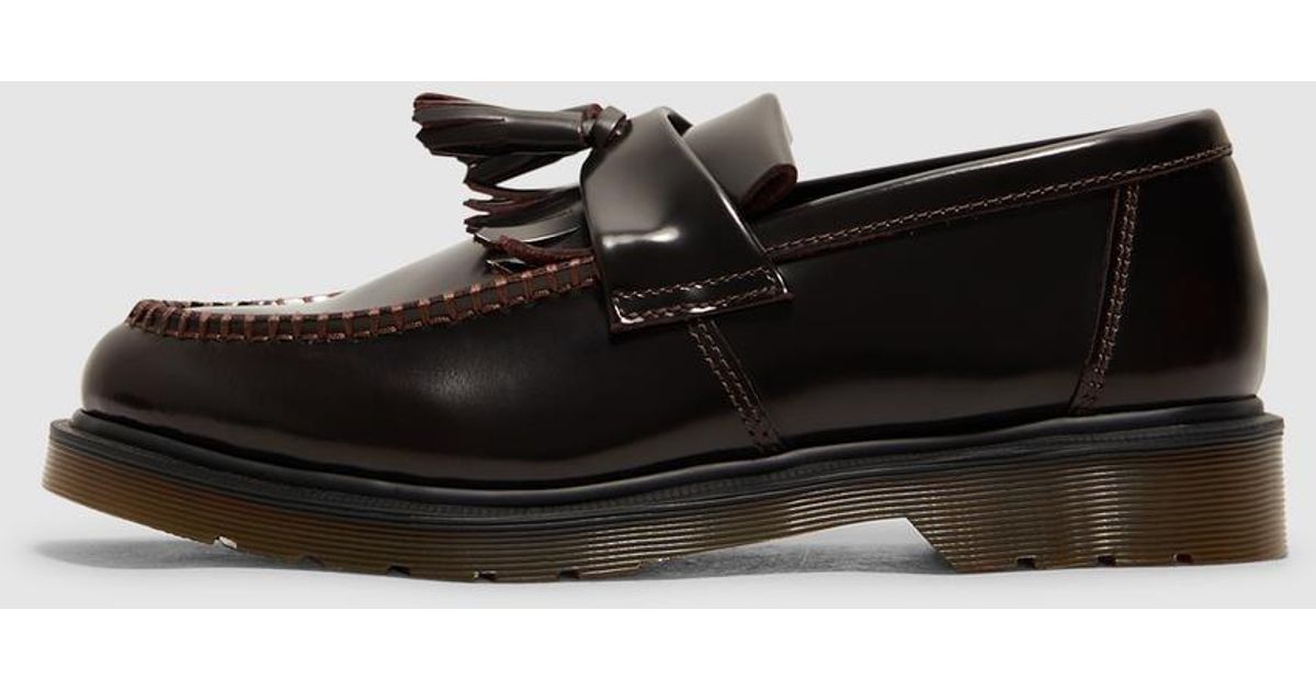 Dr. Martens Adrian Tassel Loafer (Cherry in Black for Men | Lyst UK