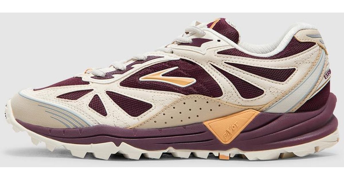 Brooks Cascadia 1 Sneaker (Beet/Moonbeam in Purple for Men | Lyst UK