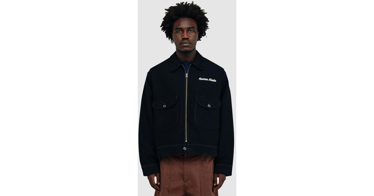 Human Made Duck Back Work Jacket in Blue for Men | Lyst