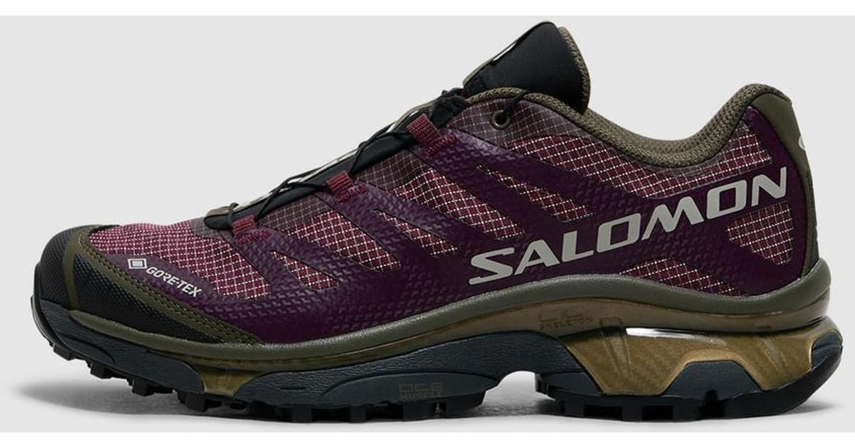Salomon Lab Xt-4 Gore-Tex Sneaker Banner/Winter Bloom/Grape Le in Brown ...
