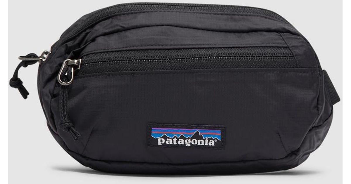 Patagonia Terravia Mini Waist Pack in Black | Lyst