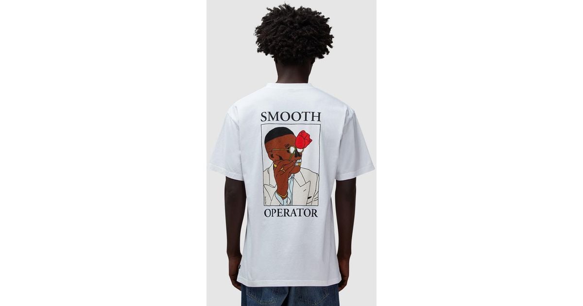 PATTA Smooth Operator T-Shirt in White | Lyst UK