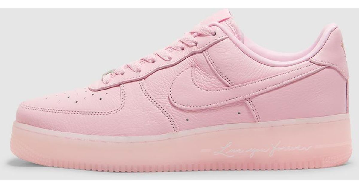 Nike X Nocta Air Force 1 Low Sneaker in Pink for Men | Lyst