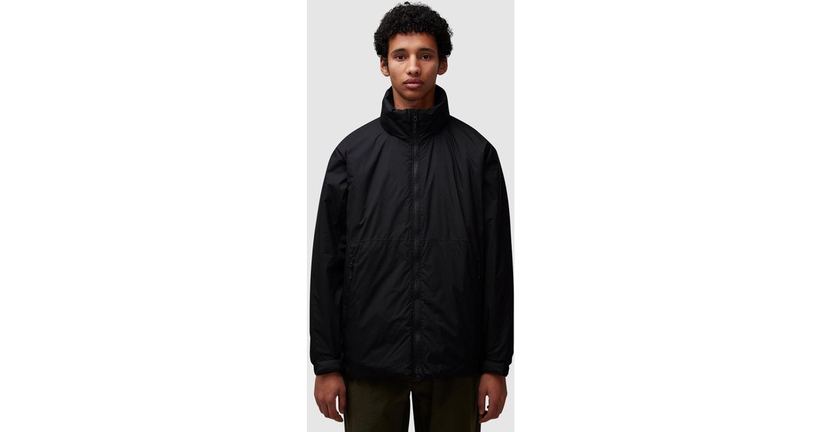 Goldwin Windstopper By Gore-Tex Labs Puffy Jacket in Black for Men | Lyst