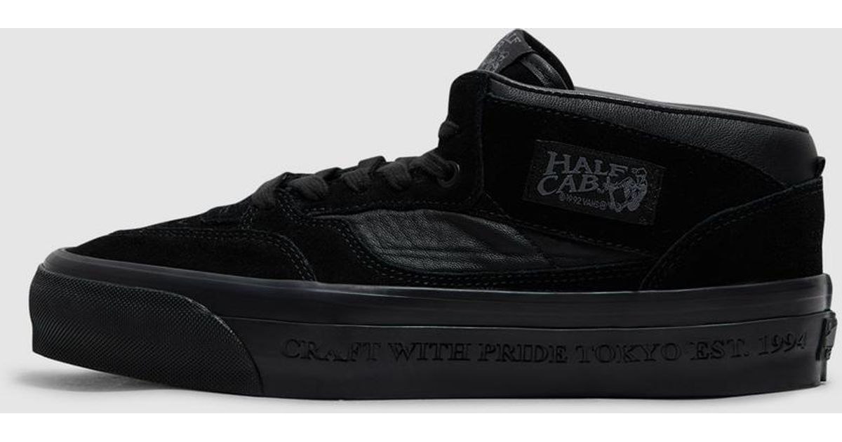 Vans X Neighborhood Half Cab 33 Sneaker in Black for Men | Lyst