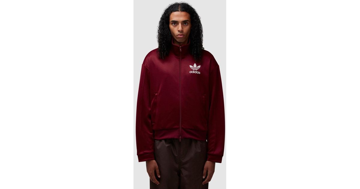 adidas Originals Track Top ( in Red for Men | Lyst