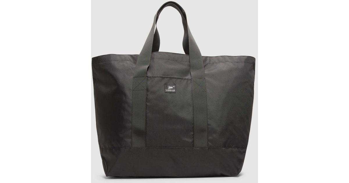 PATTA Oversized Tote Bag in Black | Lyst UK