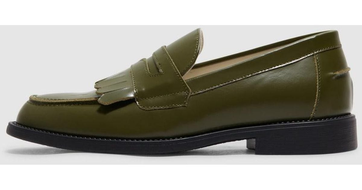 Duke & Dexter Wilde Fringe Penny Loafer ( in Green | Lyst