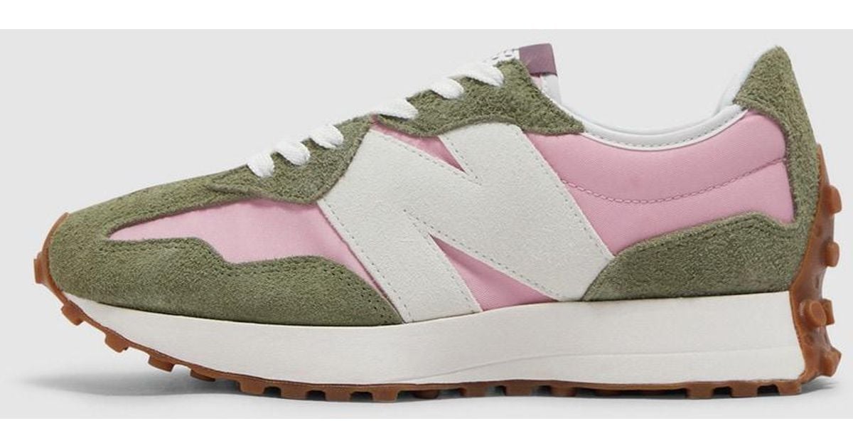 New Balance 327 Sneaker (Dark in Green | Lyst