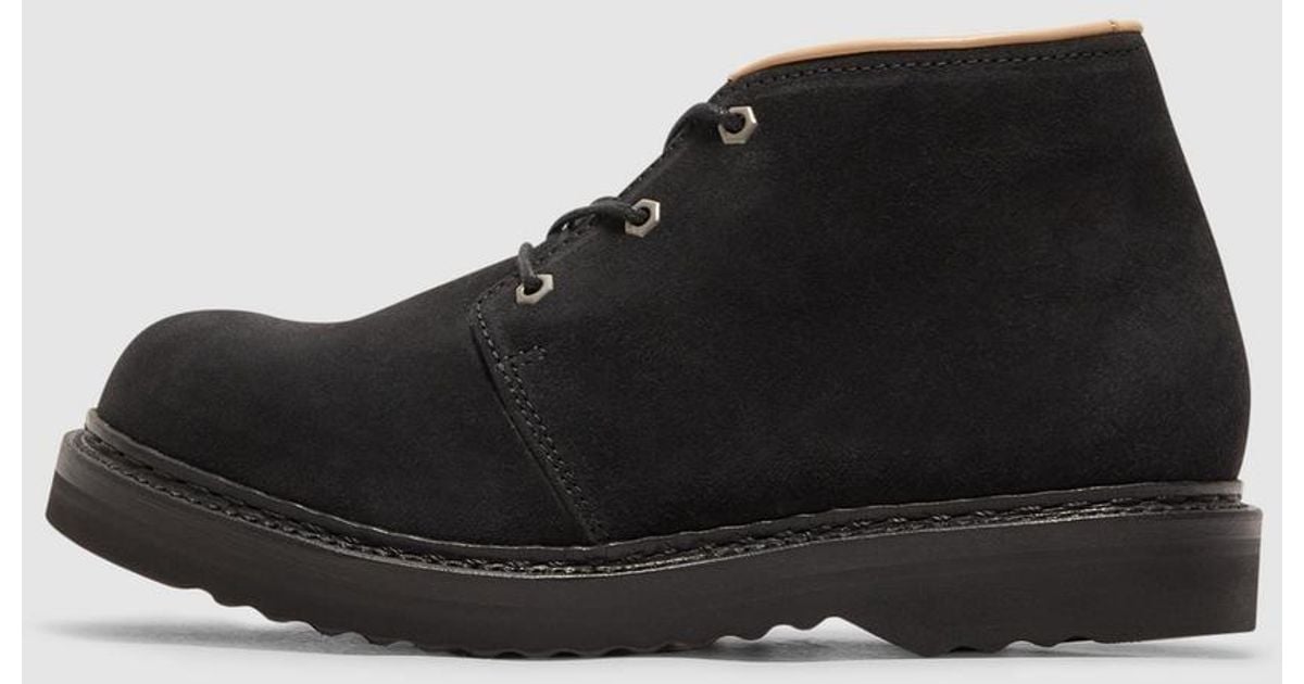 Our Legacy Chukka Boot (Dim Velour Suede in Black | Lyst