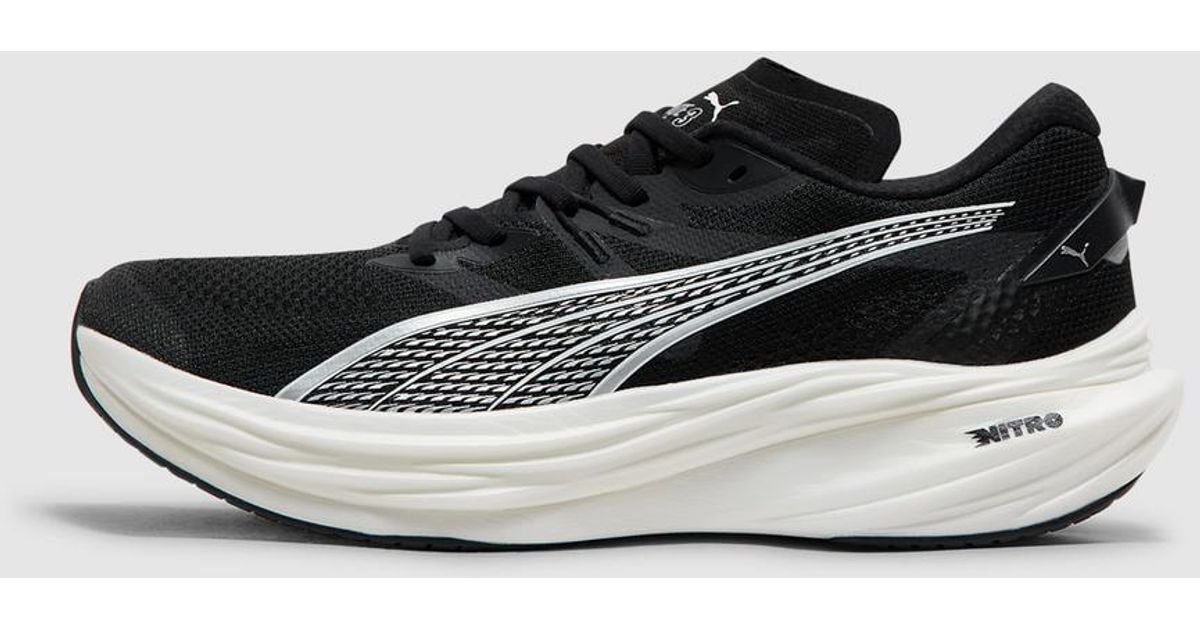 PUMA Deviate Nitro 3 Sneaker in White for Men | Lyst