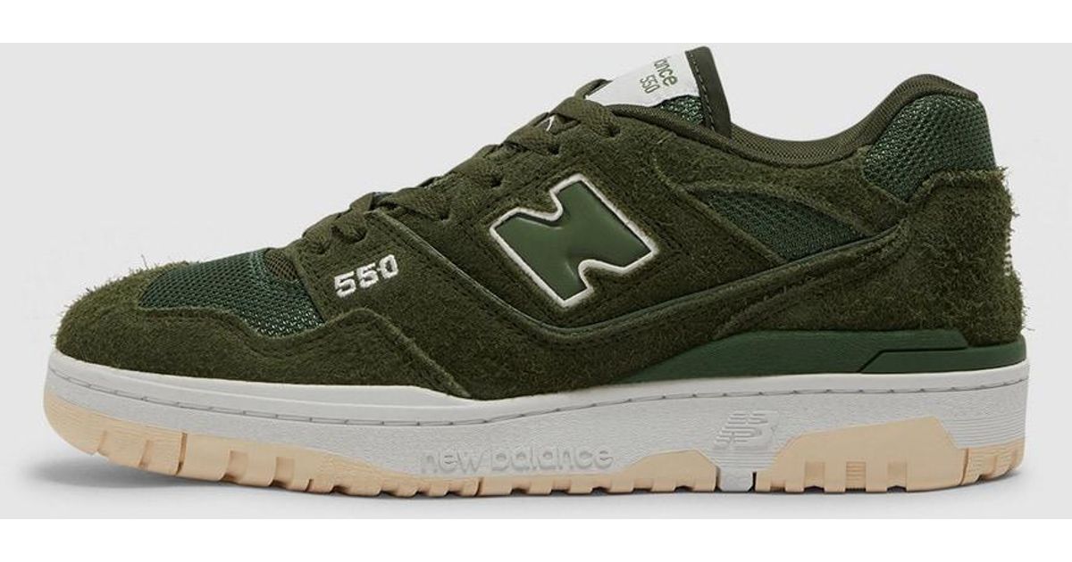 New Balance Bb550 Sneaker in Green for Men | Lyst