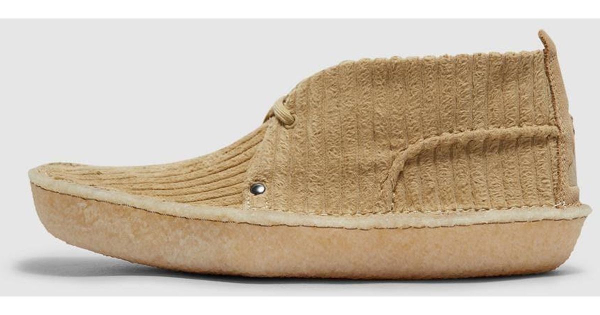 Clarks X Liam Gallagher Desert Rain Boot in Natural for Men | Lyst