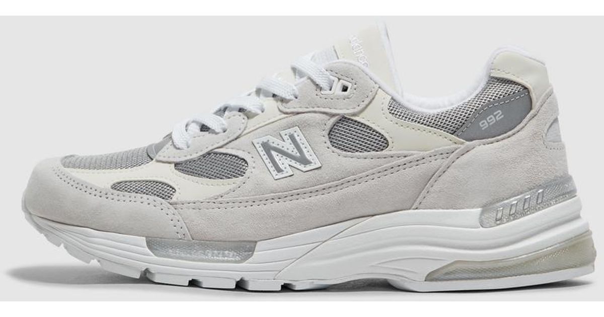 New Balance Mius 992 Sneaker in White for Men | Lyst