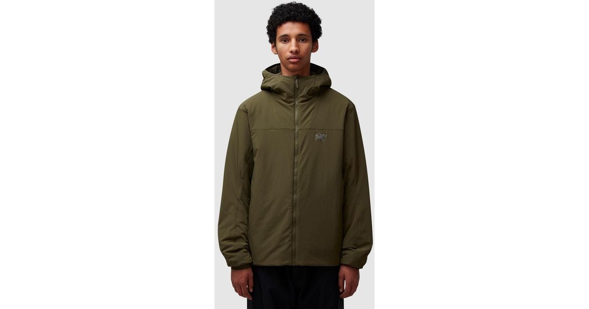 Arc'teryx Epsilon Insulated Hooded Jacket ( in Green for Men | Lyst
