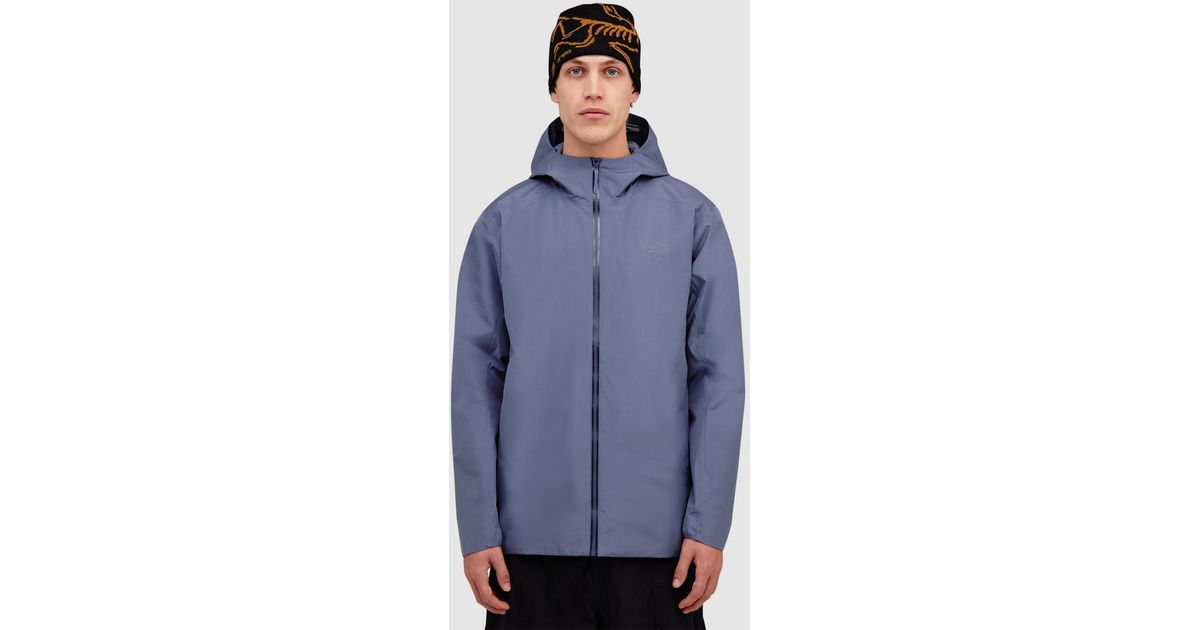 Arc'teryx Solano Hooded Jacket (Stratus in Blue for Men | Lyst
