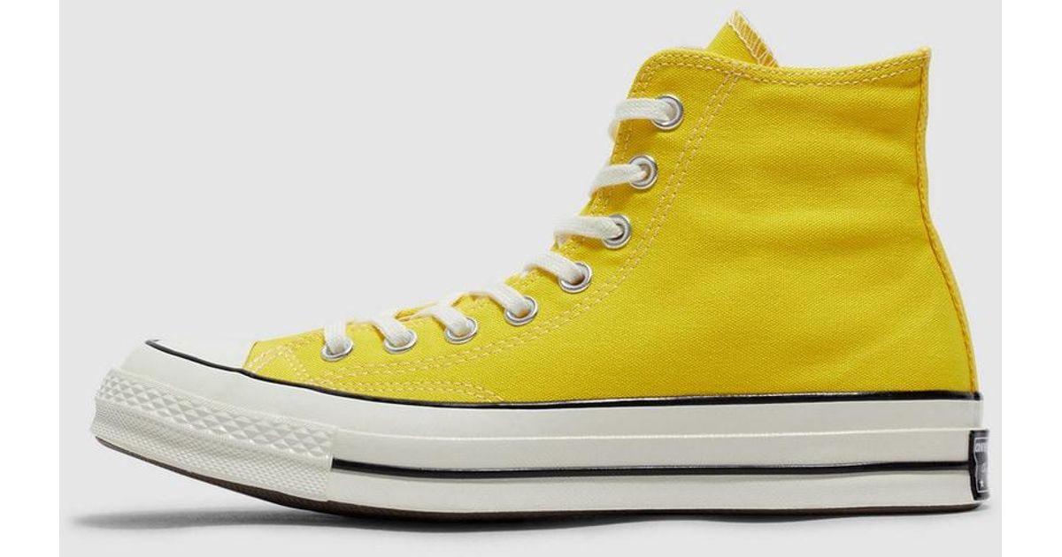 Converse Chuck 70 High Sneakers in Yellow | Lyst