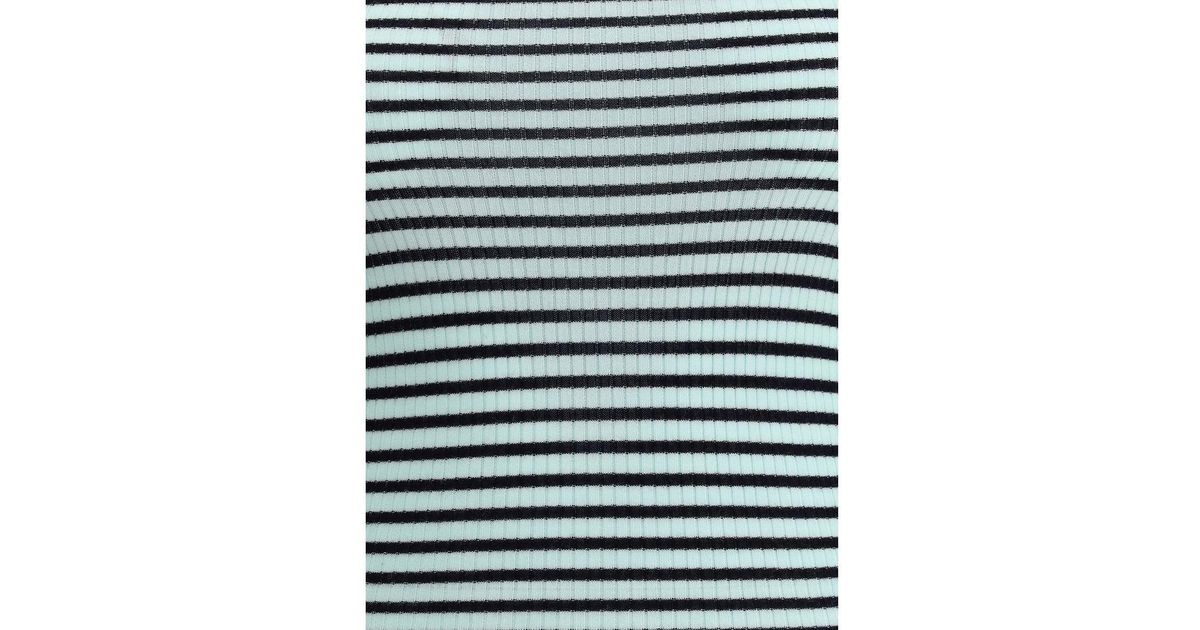 Forte Forte Striped Tank Top in Blue | Lyst