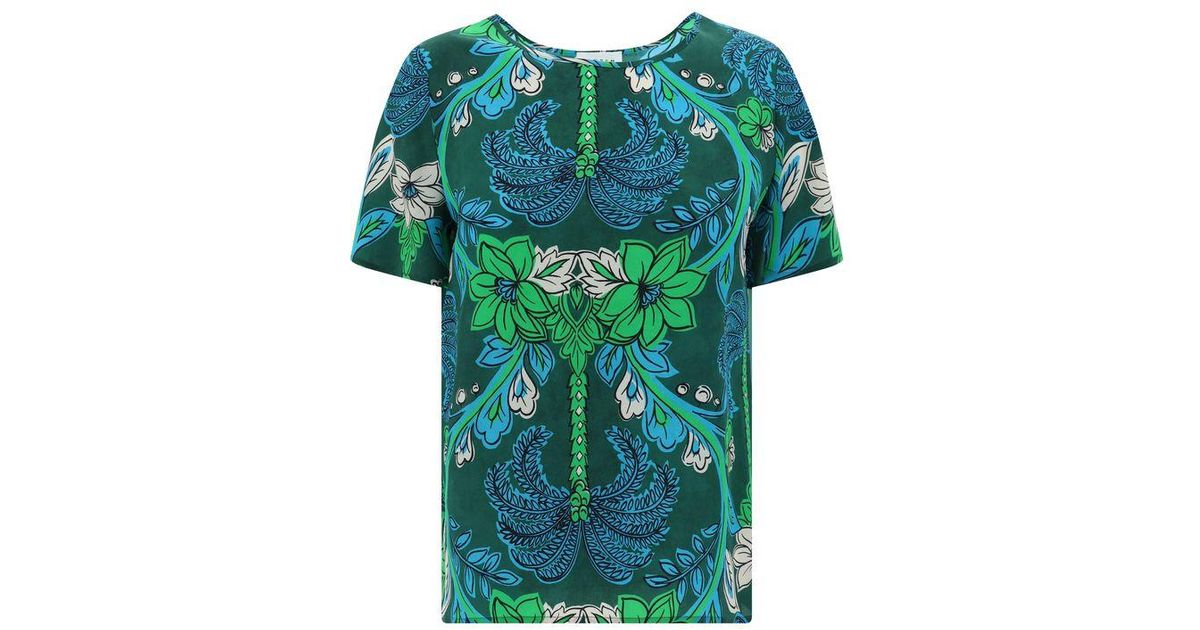 P.A.R.O.S.H. P. A.R. O.S. H. T-Shirt in Green | Lyst