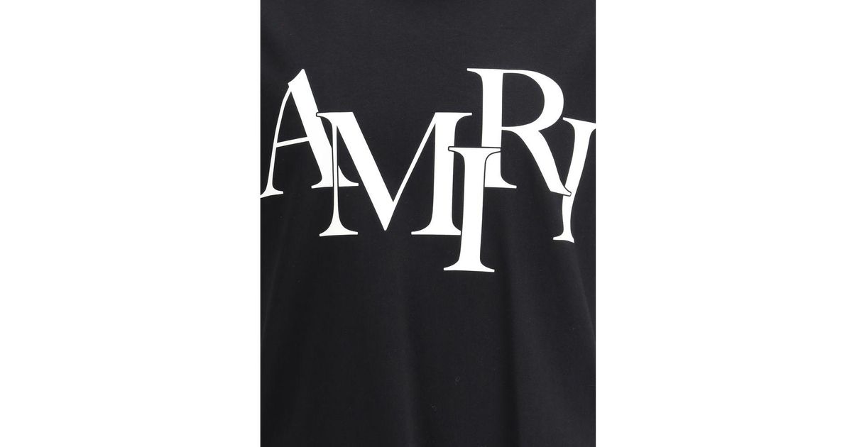 Amiri Logo T in Black for Men | Lyst UK