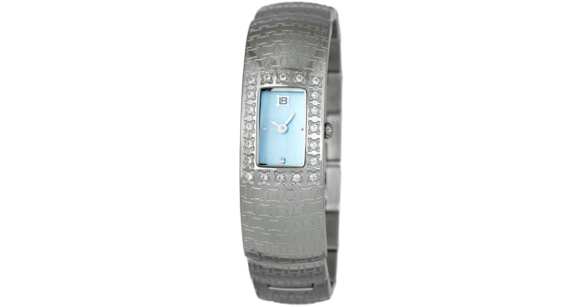 Laura Biagiotti Silver Stainless Steel Bracelet Watch in Grey | Lyst UK
