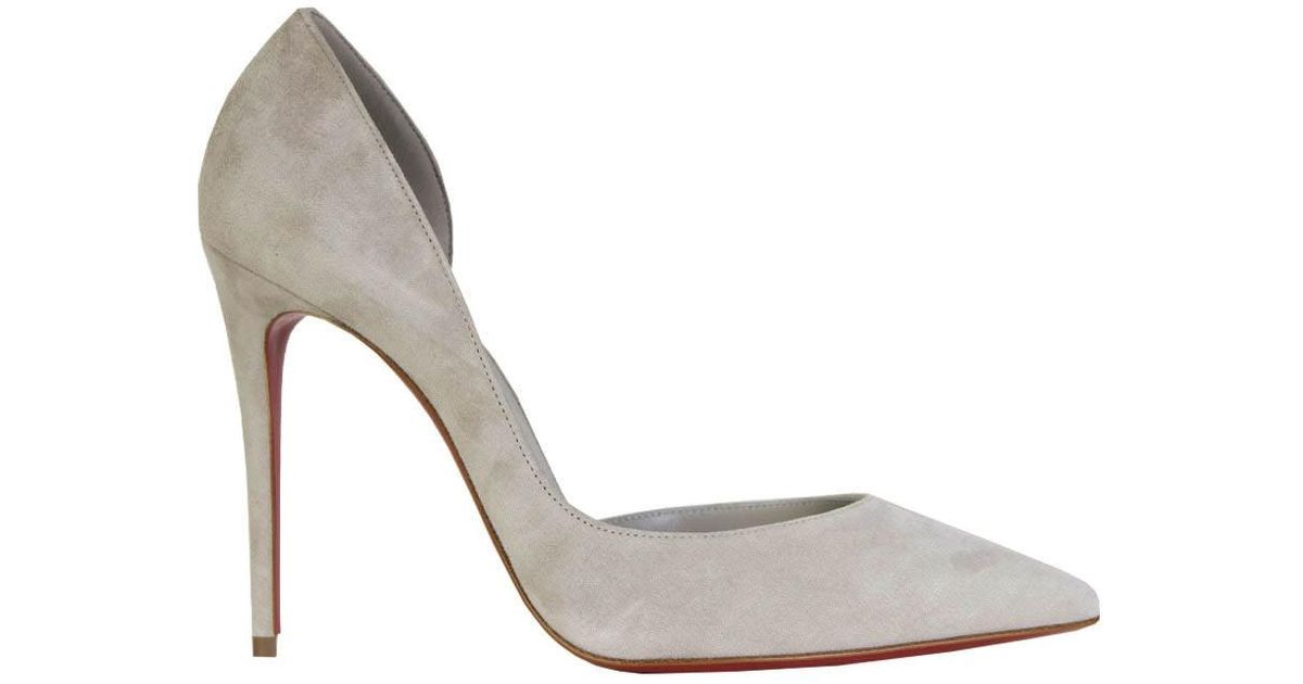 Christian Louboutin Iriza 100 Décolleté in White | Lyst Christian Louboutin Iriza 100 Décolleté in White | Lyst
