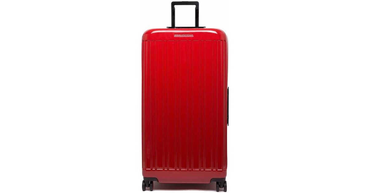Piquadro Red Polycarbonate Luggage And Travel for Men | Lyst UK