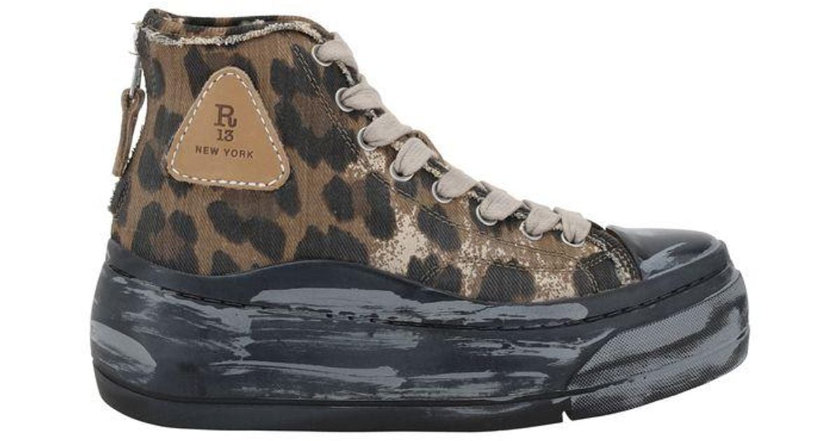 R13 High Top Sneakers | Lyst