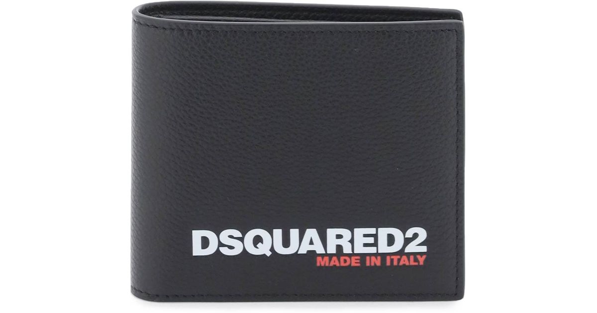 DSquared² Bob Wallet in Black for Men | Lyst UK