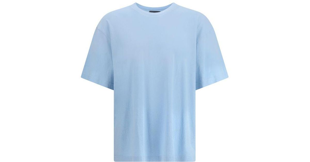 Axel Arigato Fabric T-Shirt in Blue for Men | Lyst UK