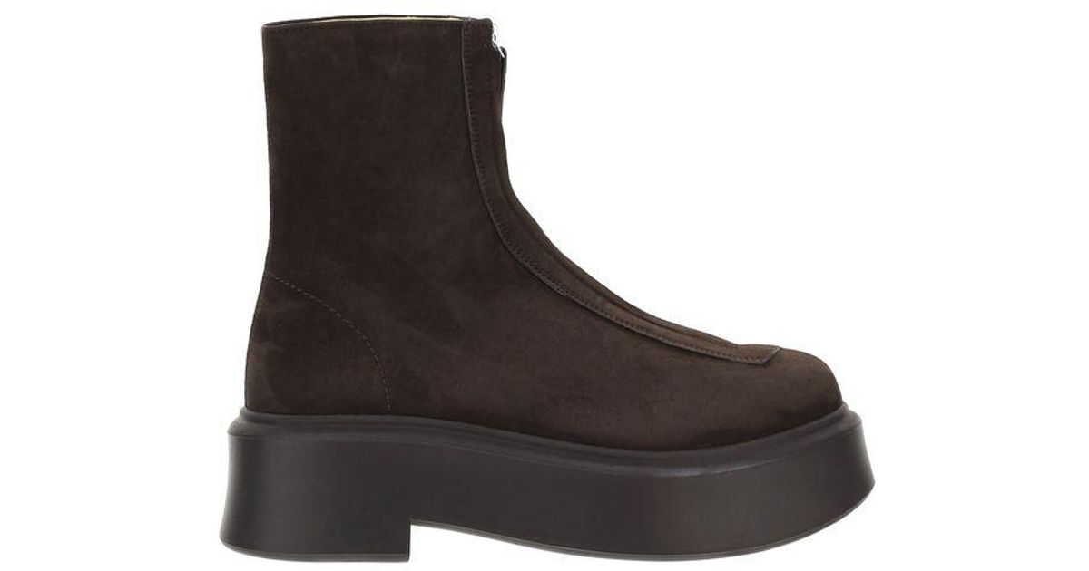 The Row Boots in Brown | Lyst UK