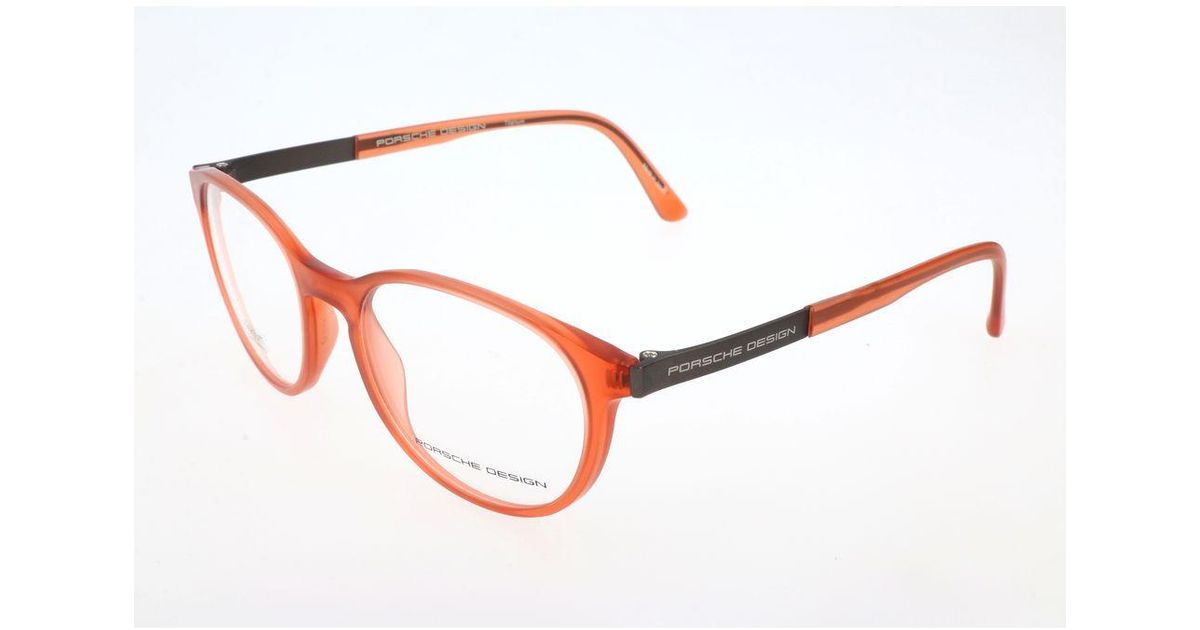 Porsche Design Red Polyamide Glasses (frames) in White for Men | Lyst UK