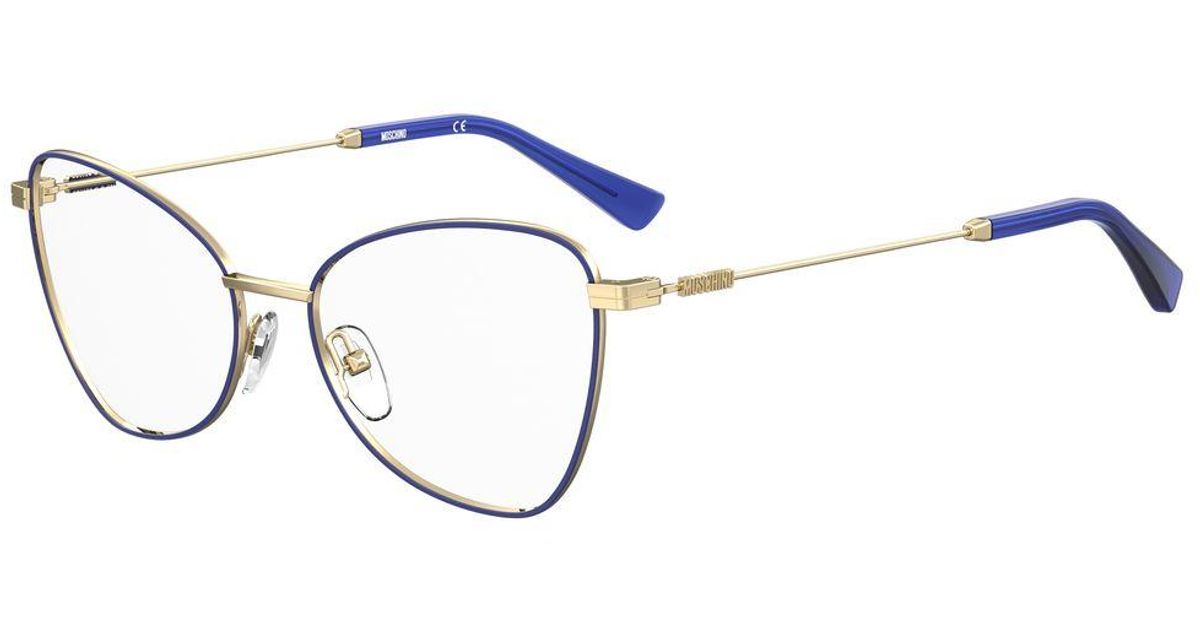 Moschino Blue Metal Frames | Lyst UK