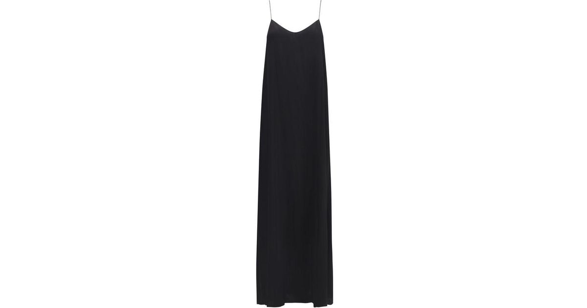 The Row Kole Long Dress in Black | Lyst
