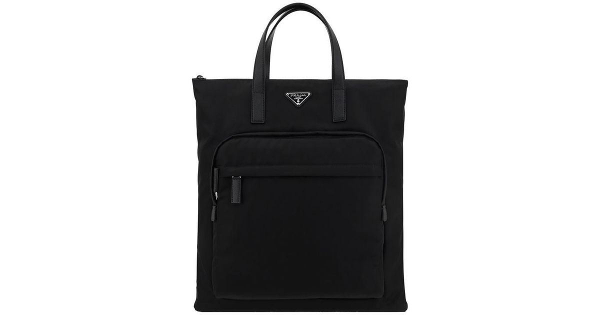 Prada Backpack in Black for Men | Lyst