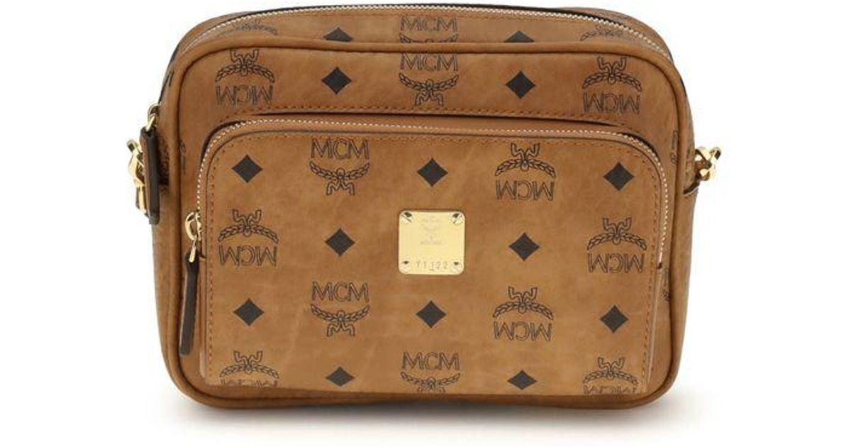 MCM Aren Shoulder Bag in Brown for Men | Lyst UK