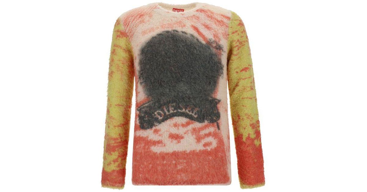 DIESEL Sweater in Red for Men | Lyst
