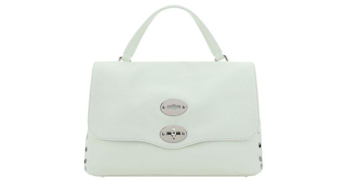 Zanellato White Calf Leather Bos Taurus Shoulder Bag | Lyst
