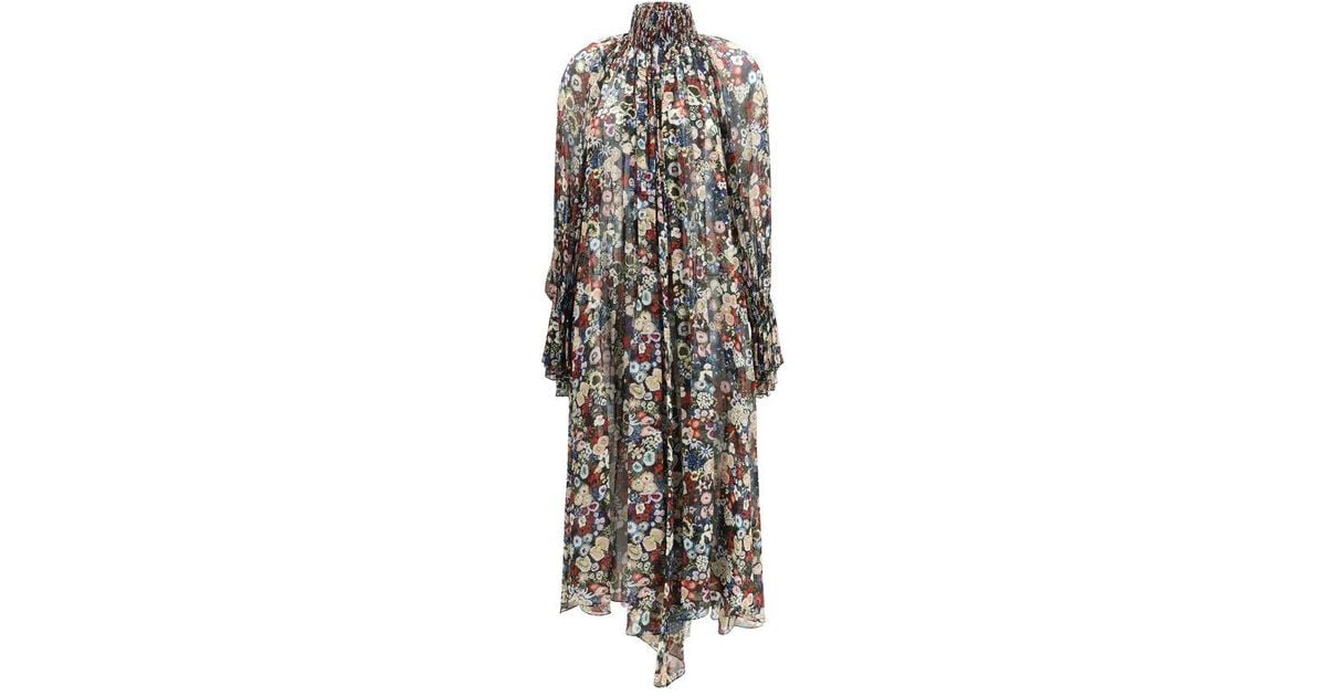 KHAITE Multicolor Silk Casual Dress | Lyst UK