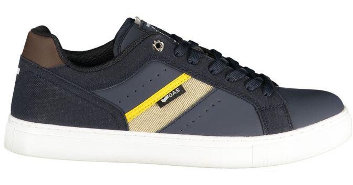 Gas Polyurethane Sneaker in Blue for Men | Lyst UK